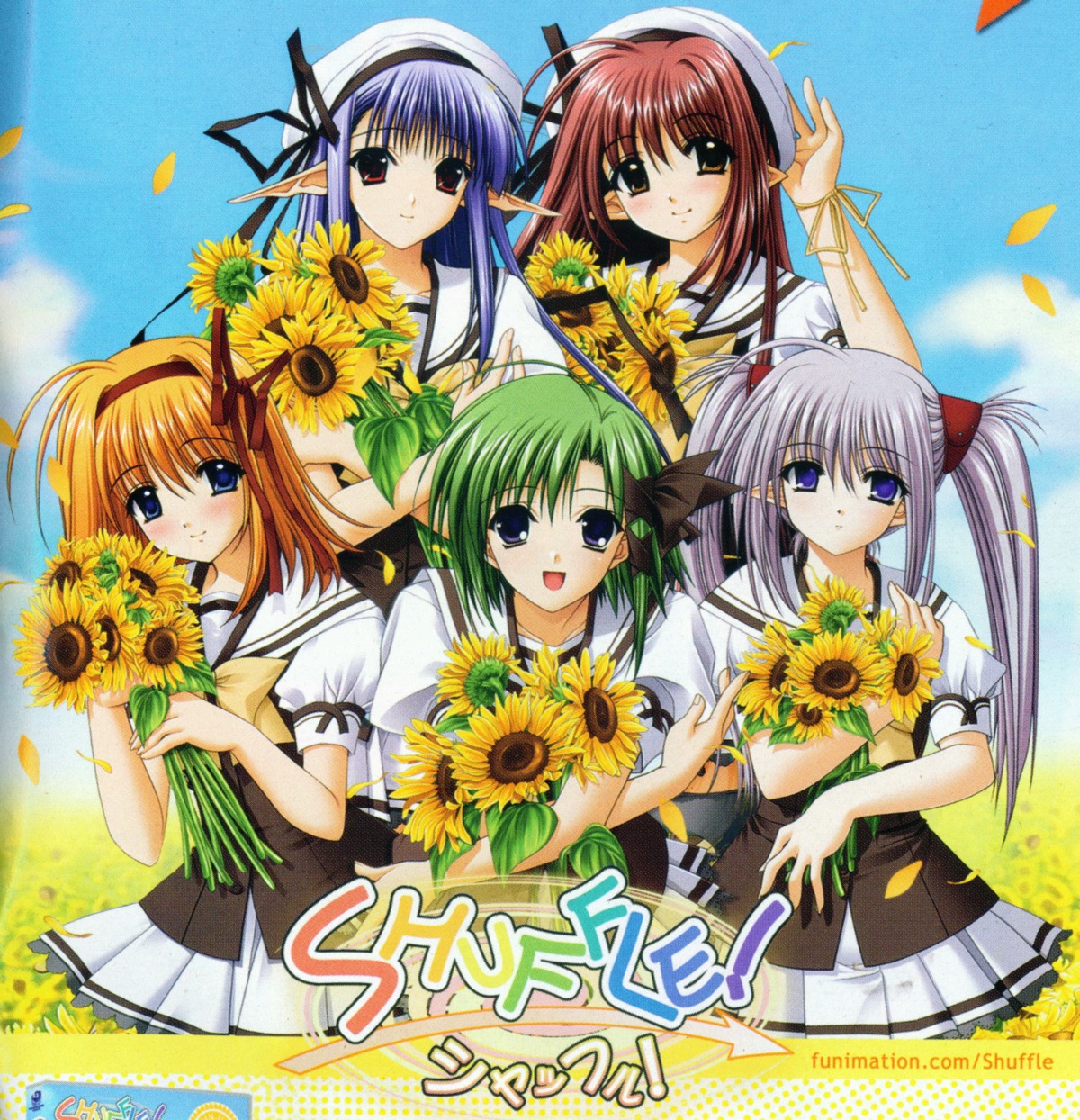 nishimata aoi suzuhira hiro shuffle fuyou kaede lisianthus nerine primula shigure asa pointy ...